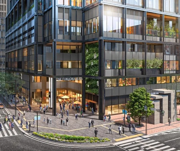 福岡の新たなオアシス、ONE FUKUOKA BLDG.の緑化計画 - サードニュース