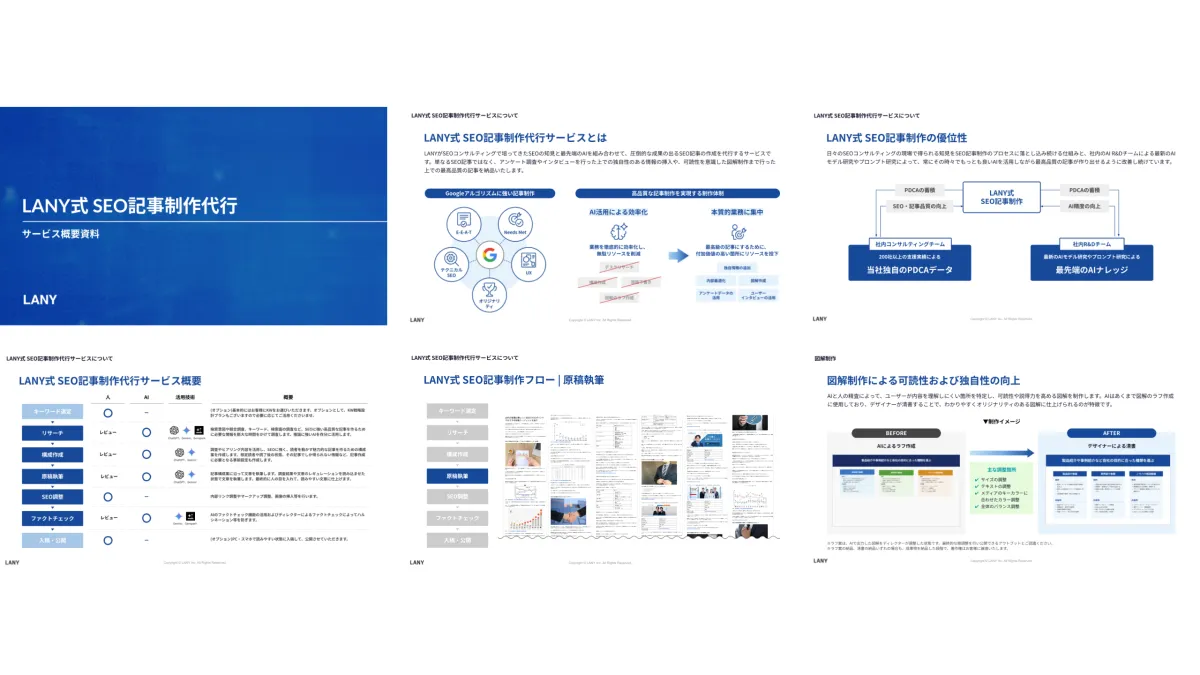 株式会社LANYがSEO記事制作代行の新たな運用体制を発表 - サードニュース